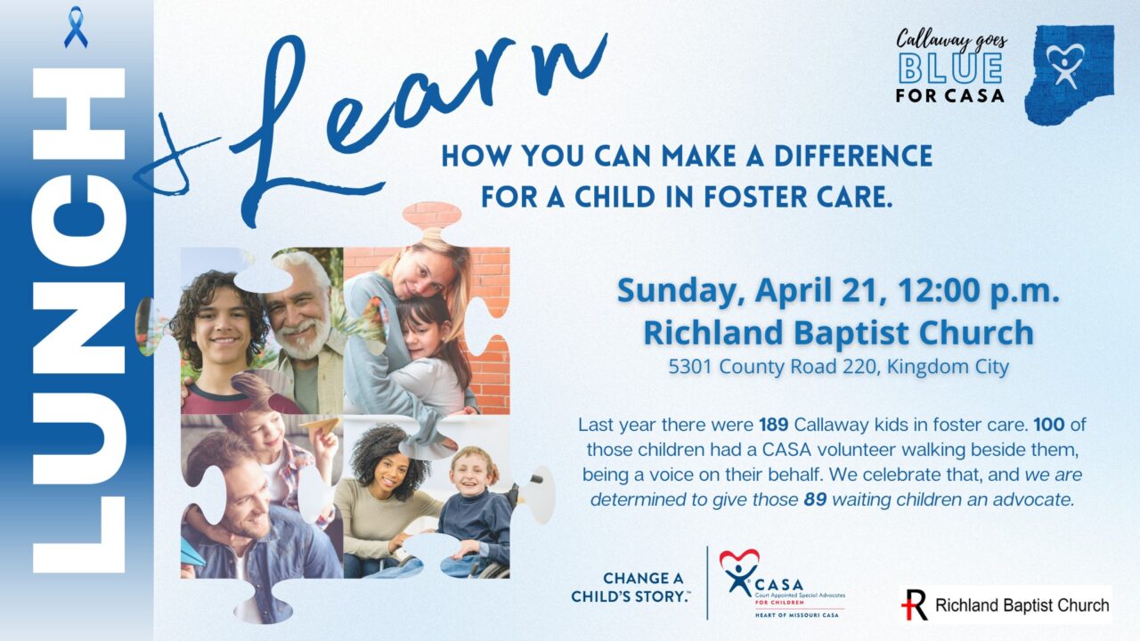 CASA Lunch & Learn - Richland Baptist Church